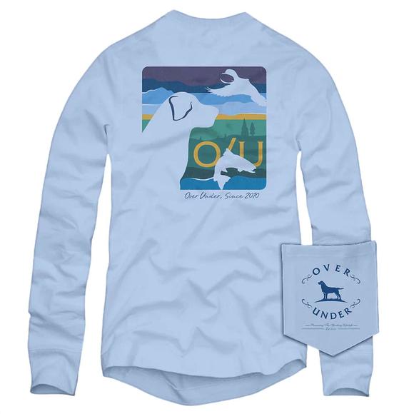 Over Under | Tops | New Over Under Unisex Field Colors Long Sleeve ...